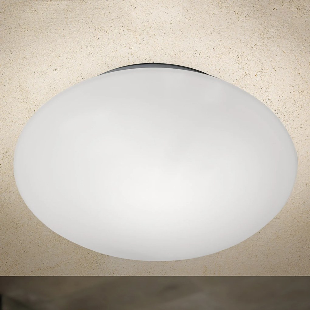 Skleněné stropní světlo OPAL 37 cm