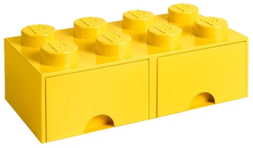 OnaDnes -20% Lego® Žlutý úložný box LEGO® Storage 25 x 50 cm