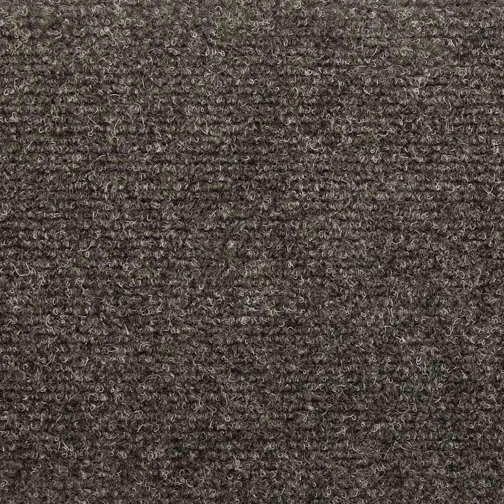 Schodové rohože samolepicí 20 ks 56 x 17 x 3 cm antracitové půlkulaté 3365675