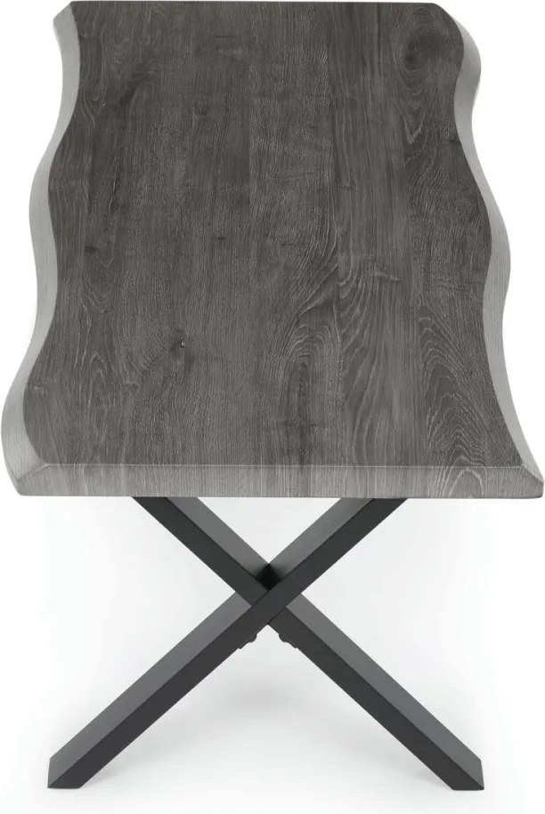 Konferenční stolek CT-F4312 GREY, mdf, šedá (120 x 60) cm přírodní