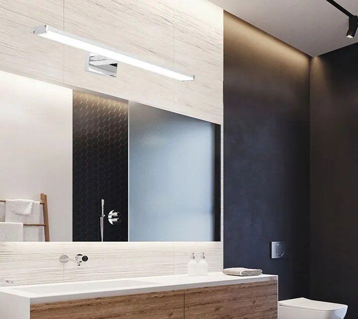 Toolight Rea - LED koupelnové svítidlo nad zrcadlo 15W 68,5 cm APP370-1W, chrom, OSW-05000