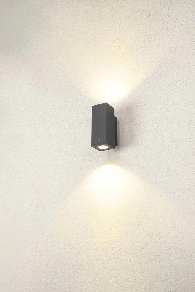 LA 1003418 ENOLA SQUARE UP/DOWN S Outdoor, nástěnné LED svítidlo, antracitové - BIG WHITE (SLV)