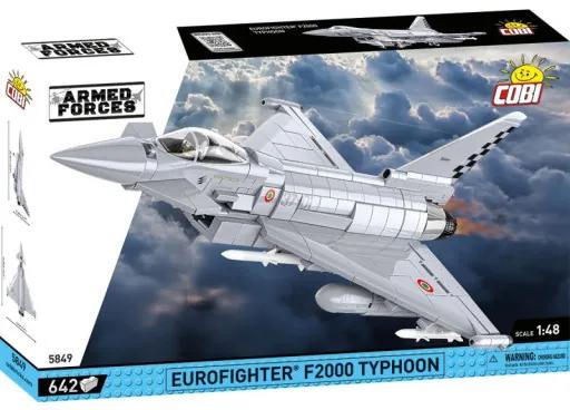 Cobi 5849 Armed Forces Eurofighter F2000 Typhoon Italy, 1:48, 642 kostek