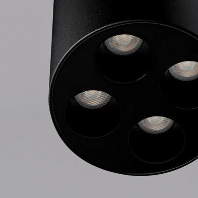Stropní LED svítidlo SOLLUX ZOE černé 9W SL.1210
