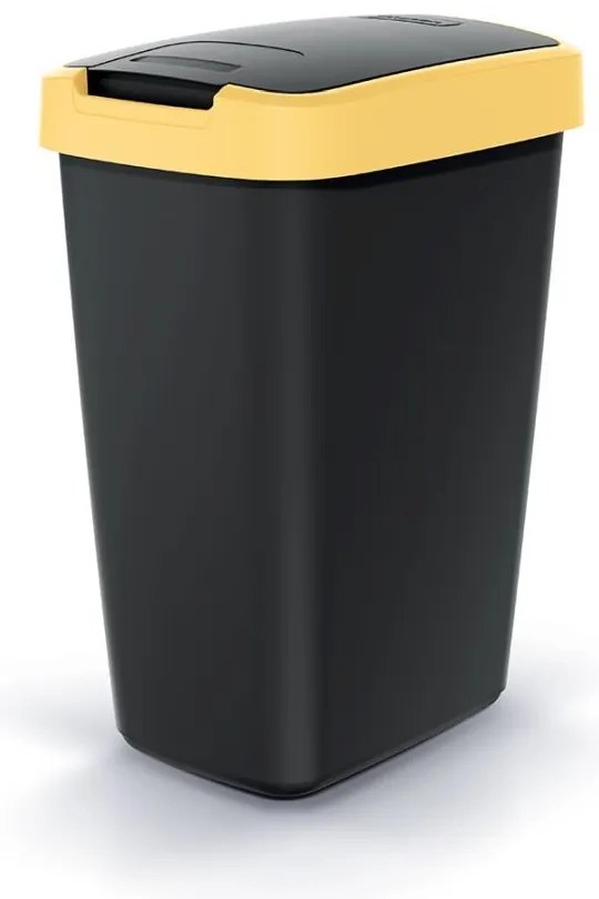 Odpadkový koš COMPACTO FLAS s víkem - výběr z 5 provedení