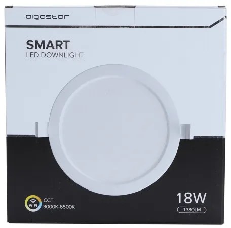 Aigostar - LED Stmívatelné podhledové svítidlo 18W/230V pr. 22 cm Wi-Fi
