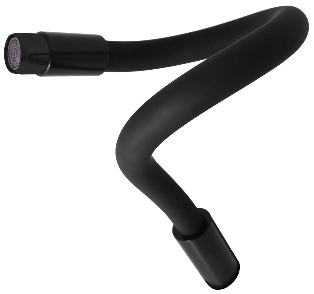 Slezák - RAV Vodovodní baterie dřezová s flexibilním ramínkem COLORADO černá matná CO219.5/10CMAT Barva: Černá mat