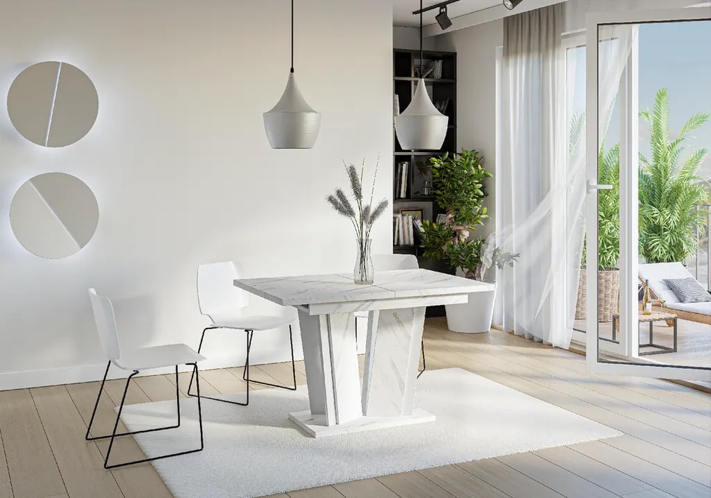 Prospero Rozkládací jídelní stůl DOHA 2 Barva: artisan/černá
