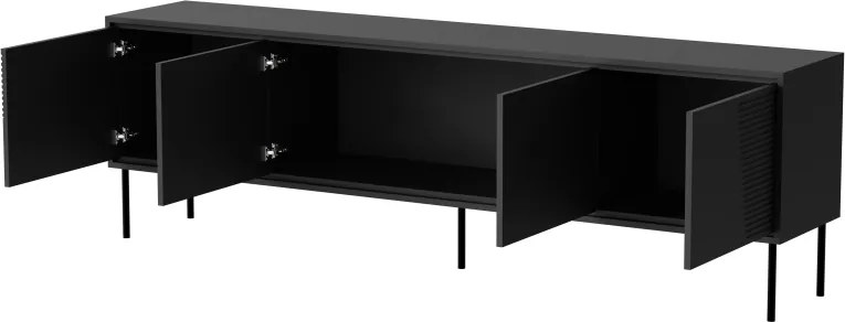 TV stolek ABI 200 cm černý