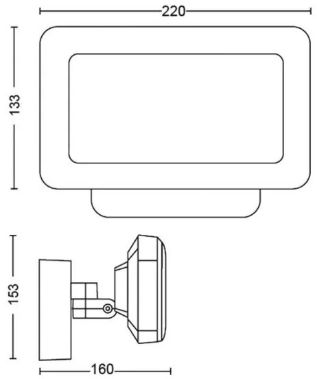 Philips 17435/30/P7 -LED RGB Venkovní reflektor Hue DISCOVER 2xLED/15W/230V IP44