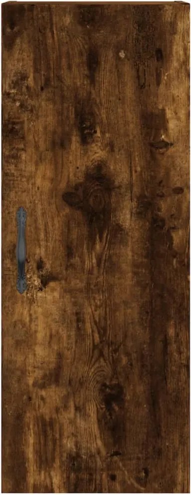 Skříň highboard kouřový dub 34,5 x 34 x 180 cm kompozitní dřevo 3198886