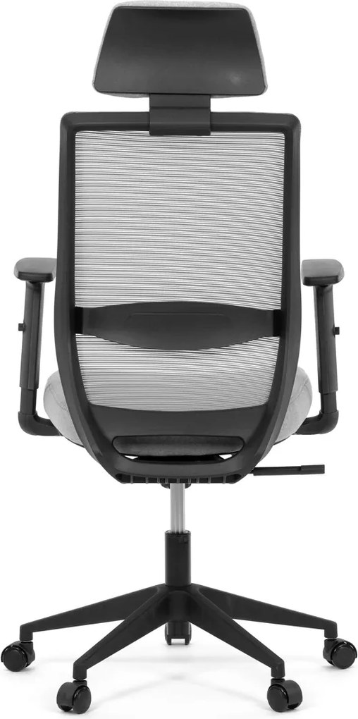 Ergonomická kancelářská židle AURELIE - šedá síťovina