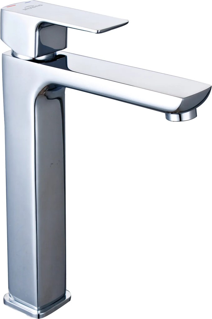 Invena Nyks, vysoká umyvadlová baterie, chrom lesklý, INV-BU-28-W01-S