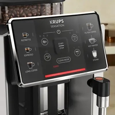 Krups EA 910 A Sensation C90 černá / Automatický kávovar / 1450 W / do