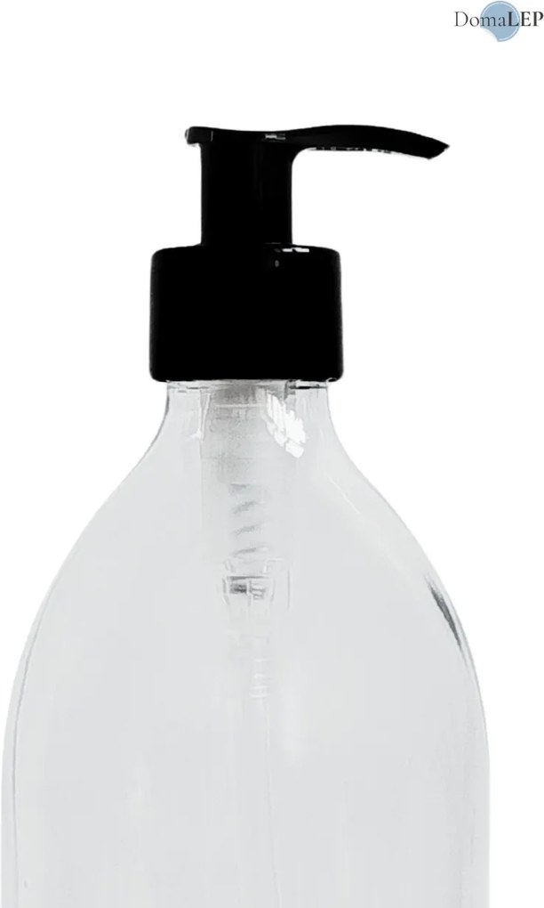 Dávkovač mýdla STELLA 540 ml s černým dávkovačem