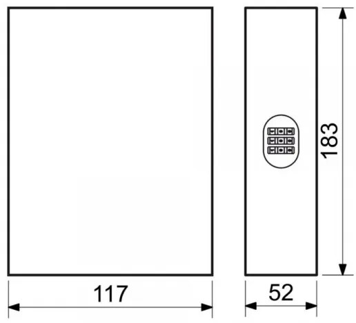 Bezpečnostní schránka TS 0209, Pisa