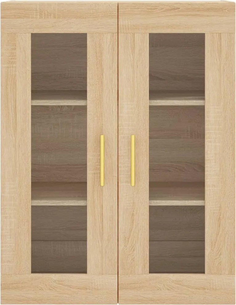Skříň highboard dub sonoma 69,5 x 34 x 180 cm kompozitní dřevo 3198332