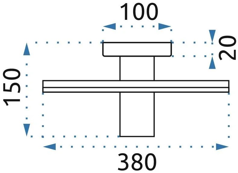 Toolight Loft stropní lampa APP742-3C
