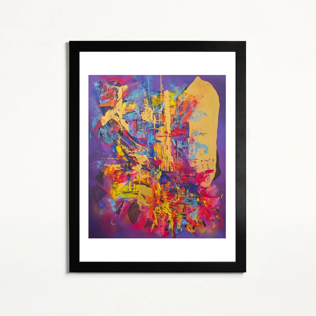Dosy Doss | Hledání Rám: Černý, Velikost: 60 x 40 cm