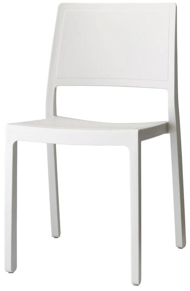 SCAB - Židle KATE - bílá