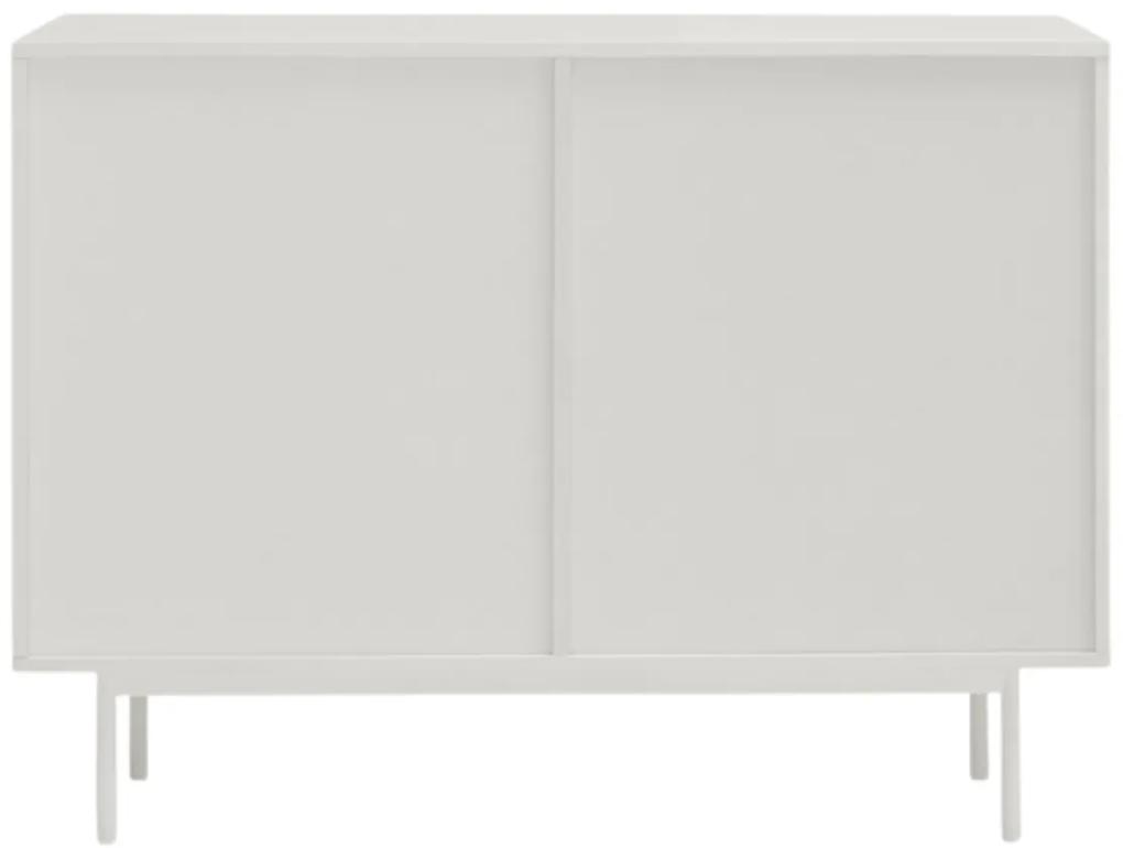 Bílá lakovaná komoda Teulat Sierra 108 x 47 cm