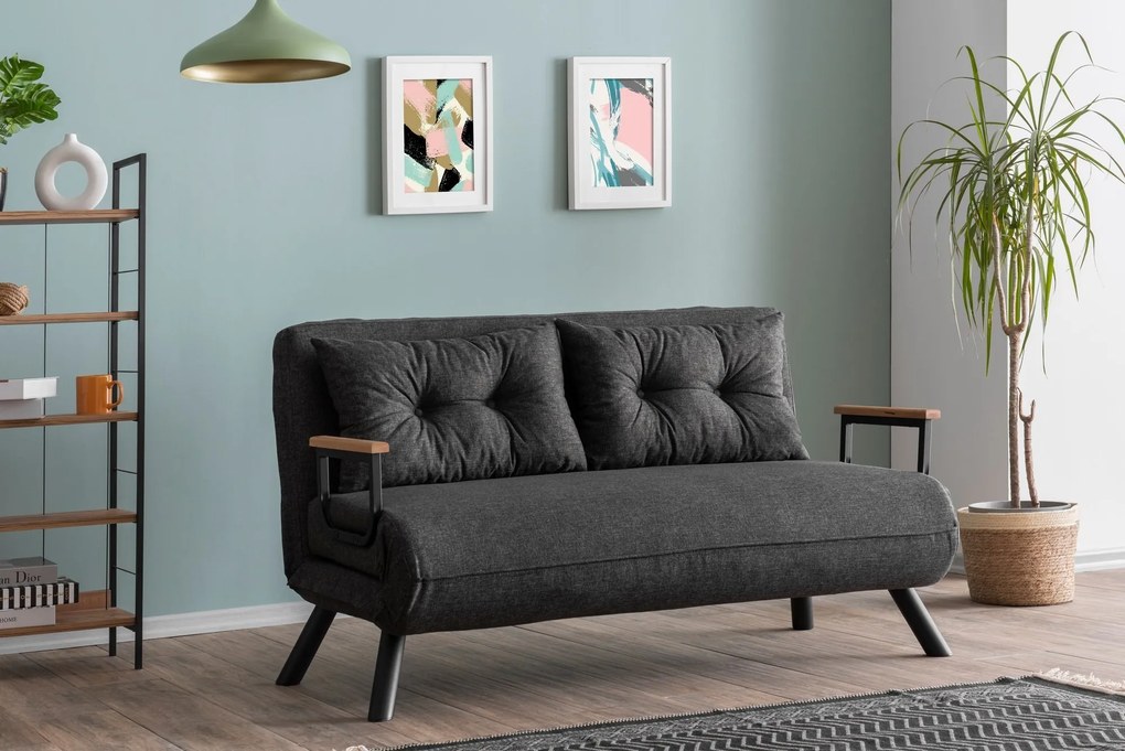 Dvoumístná rozkládací pohovka Seater Sando - výběr z 9 provedení