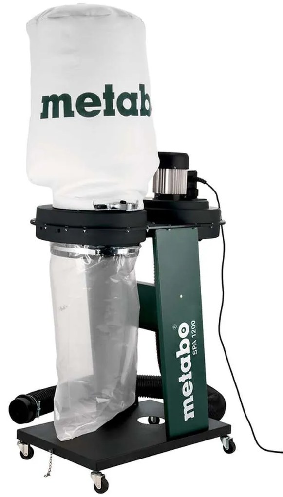 Metabo Nářadí - Odsavač pilin, objem vaku 65 l, 550 W 601205000