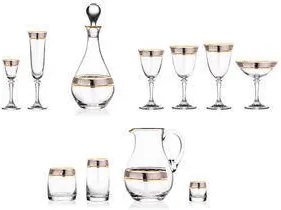 Bohemia Crystal Ideal sklenice na pálenku 25015/43249/060ml (set po 6