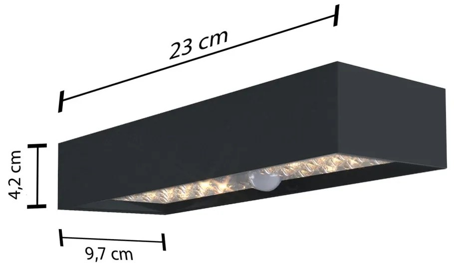 VELAMP LED solární světlo SL247 se senzorem