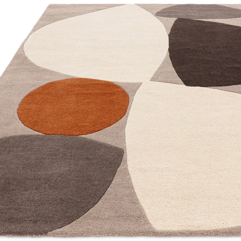 Tribeca Design Kusový koberec Jigsaw Mid Century Gray Rozměry: 200x290 cm