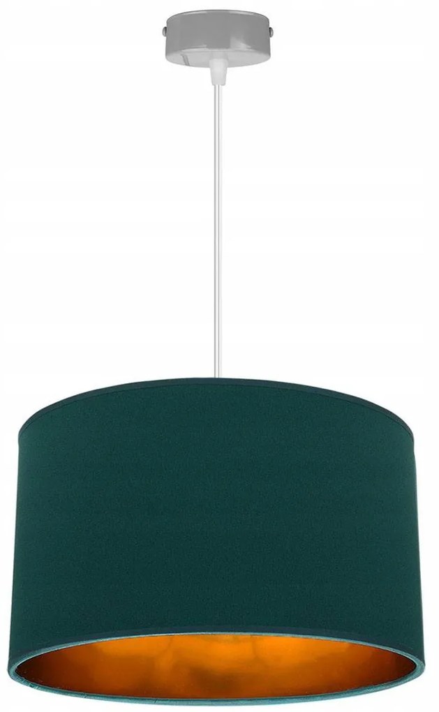 Závěsné svítidlo Shade, 1x textilní stínítko (výběr ze 6 barev), (výběr ze 3 barev konstrukce), (fi 35cm), g