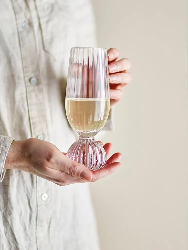 Sklenička na sekt 250 ml Taurin – Bloomingville