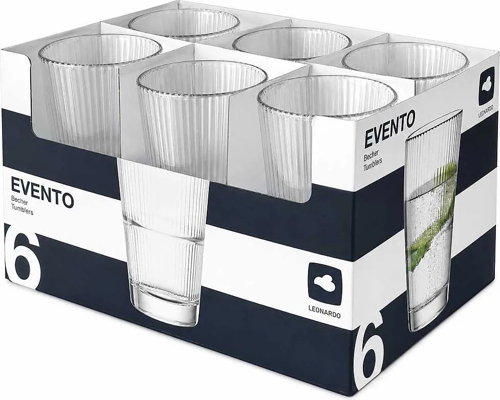 Leonardo sklenice Evento 330 ml 6 ks