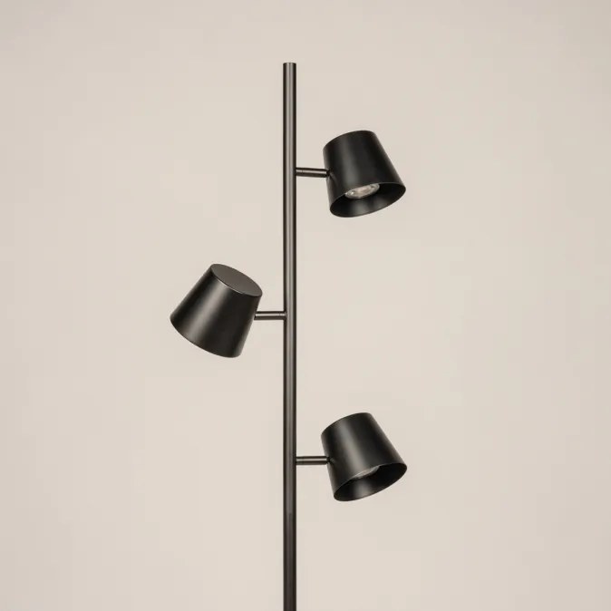 Stojací lampa Snap Fosca Black Trio