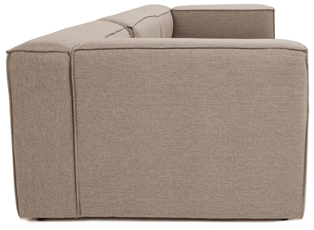 Atelier del Sofa 3-místná pohovka Fora 3 Seater - Brown, Hnědá