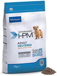 VIRBAC HPM VET HPM Adult Neutered Dog Small & Toy 7kg NEW