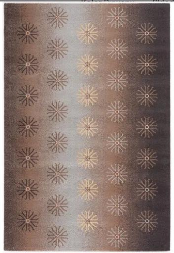 Kusový koberec Lente antraciet 80 x 120 cm