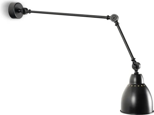 Brilagi - Nástěnná lampa QUILL 1xE27/40W/230V 83 cm černá