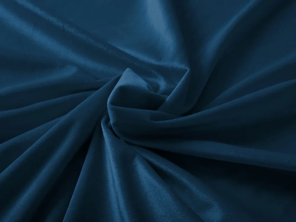 Biante Sametový čtvercový ubrus Velvet Premium SVP-001 Petrolejově modrý 50x50 cm