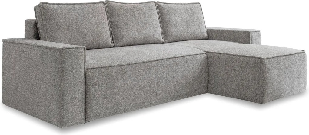 XXXLutz ROHOVÁ SEDAČKA, textil, šedá MID.YOU - Sedací soupravy - 001454003602
