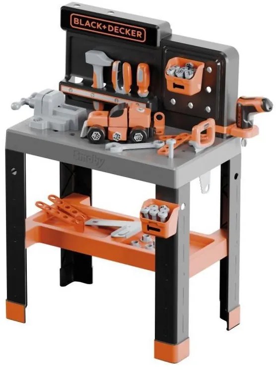 Smoby black & decker pracovní dílna bricolo pro