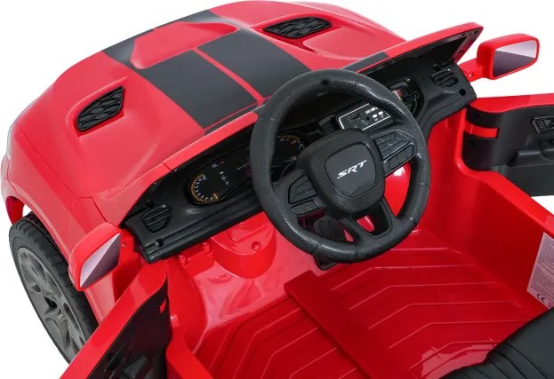 Elektrické autíčko Dodge Durango červené