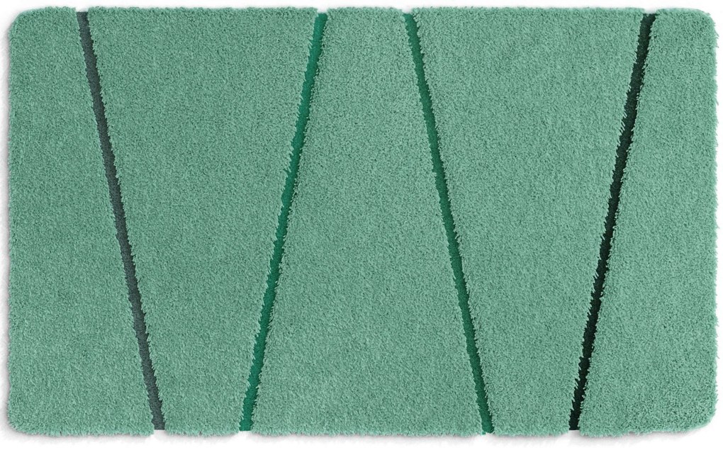 BATEX VEDIA - Koupelnová předložka zelená Rozměr: 60x100 cm