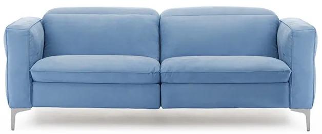 Pregio Italia sofa&relax Luxusní italská pohovka HAPPY Provedení: 3 místná, Vzorník látek: tekno fibra 21 mid blue