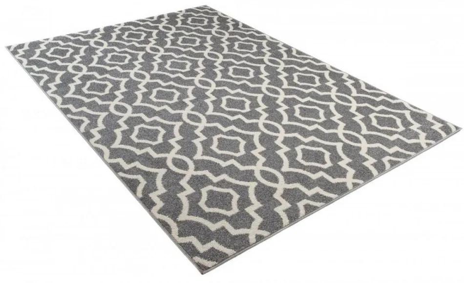 Kusový koberec Fedion šedý 200x290cm