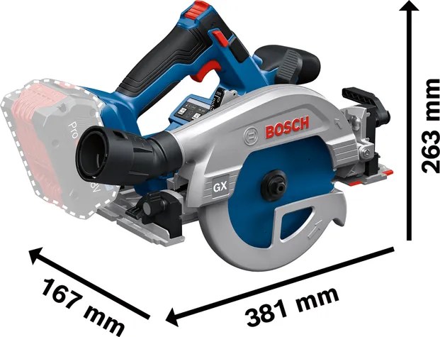 Bosch GKS 18V-57-2 GX Professional 0 601 6C1 001