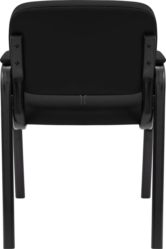 Konferenční židle Rheon umělá kůže – černá