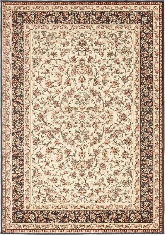 Kusový koberec Hermiona krémový 133 x 190 cm