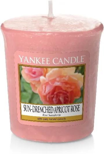 Yankee Candle - votivní svíčka Sun-Drenched Apricot Rose 49g