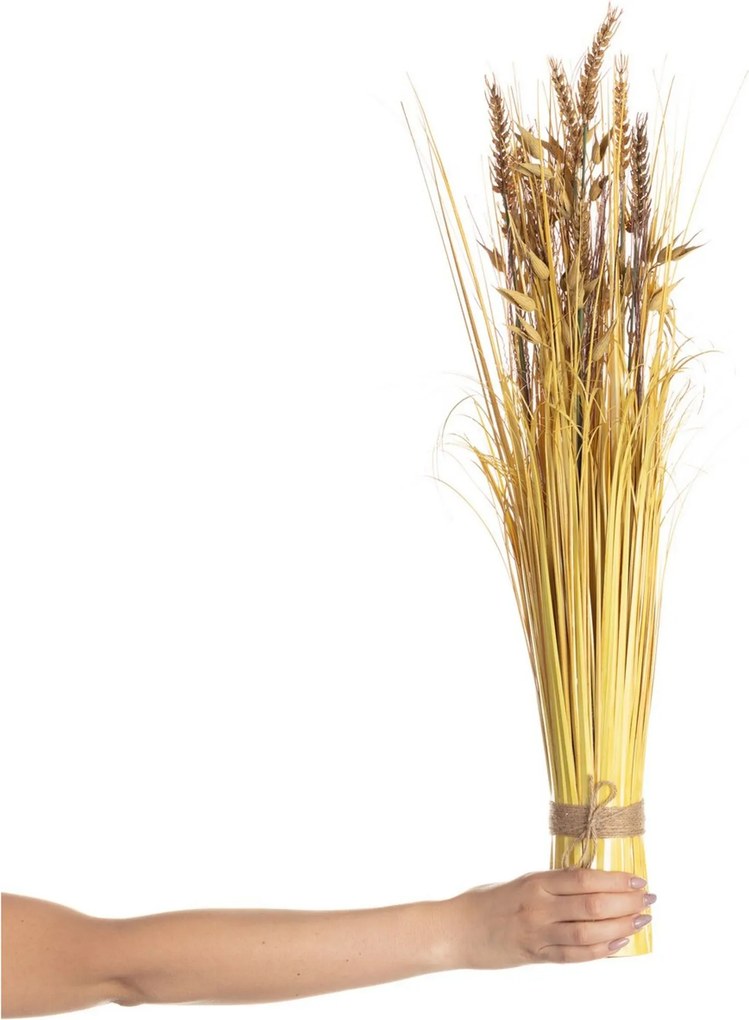 Dekorace ze sušených obilovin 74cm